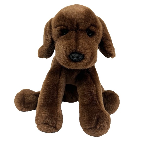 Gund | Toys | Vtg Gund Chocolate Labrador Retriever Plush Puppy Dog ...